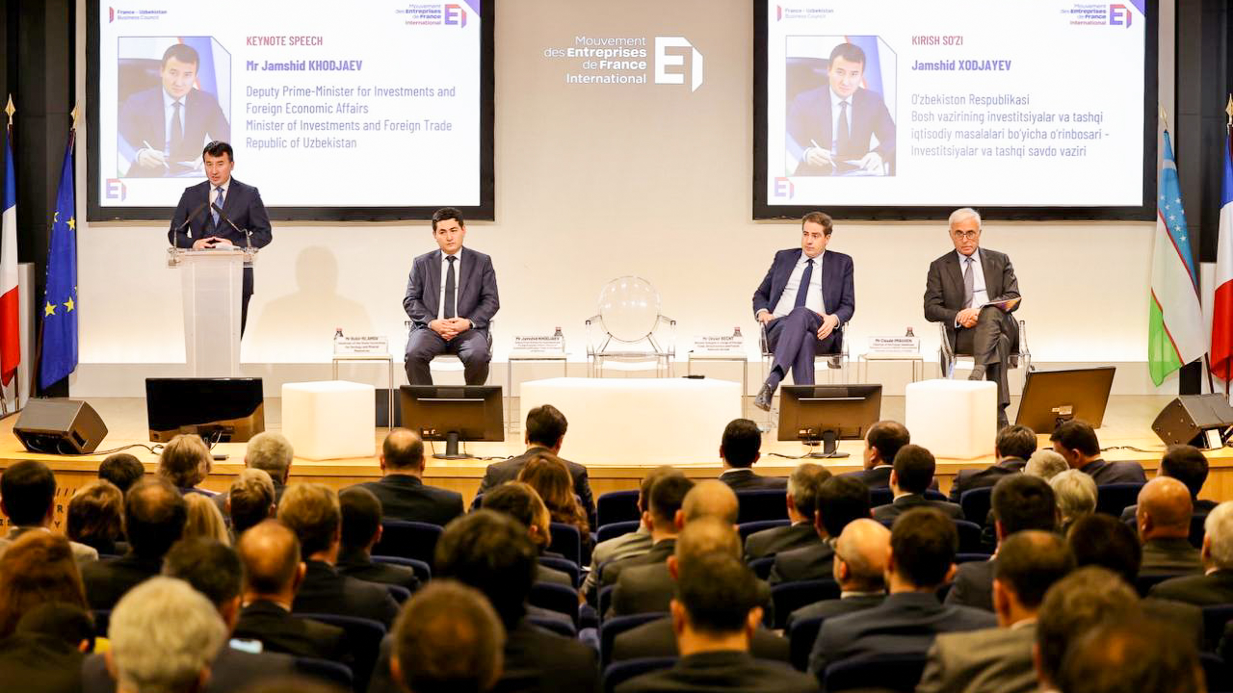 PARIJDA O‘ZBEKISTON-FRANSIYA BIZNES-FORUMI - AGRO.UZ